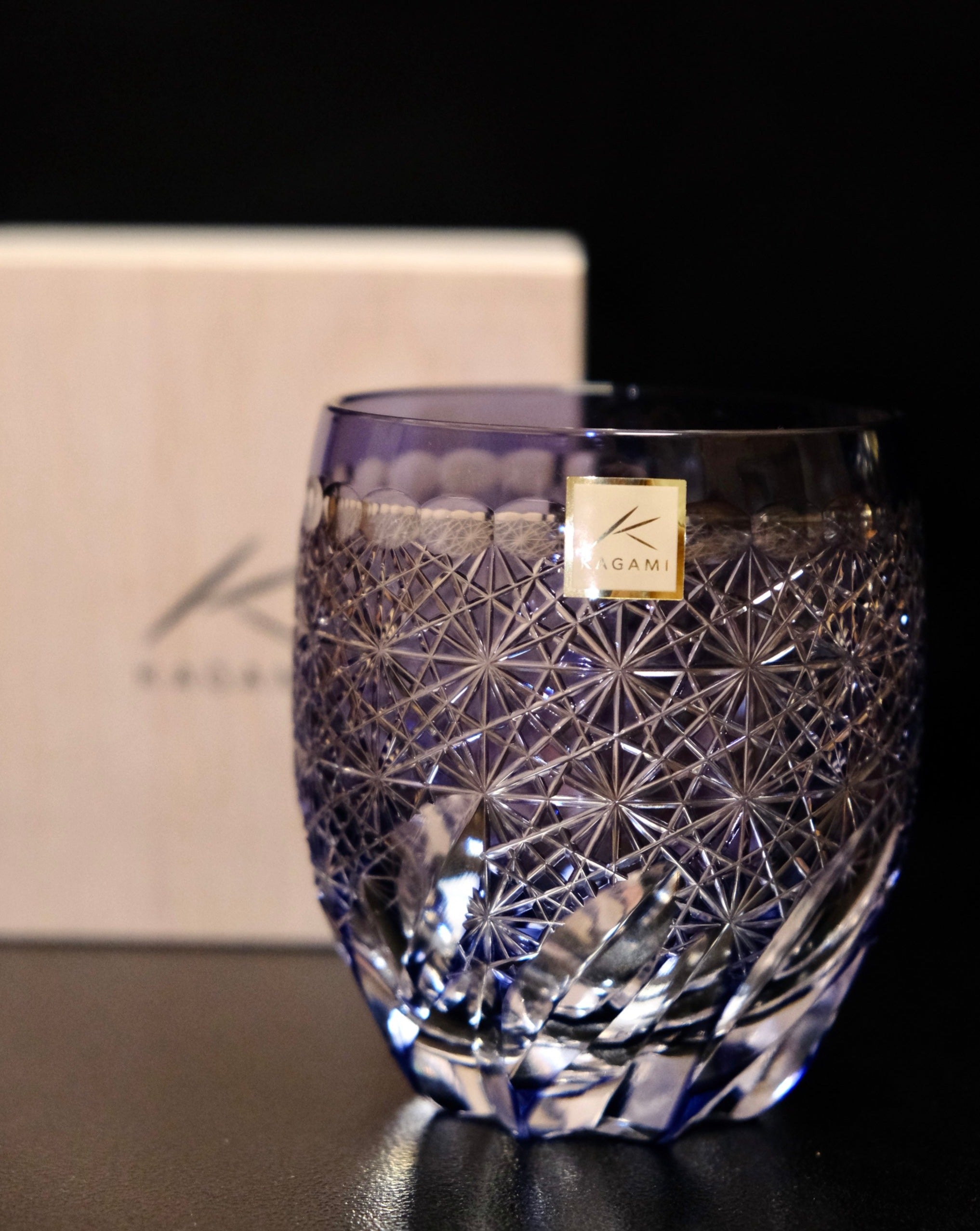[KAGAMI CRYSTAL] Whiskey Glass FUUGA By HIDEAKI SHINOZAKI Master Of Tr ...